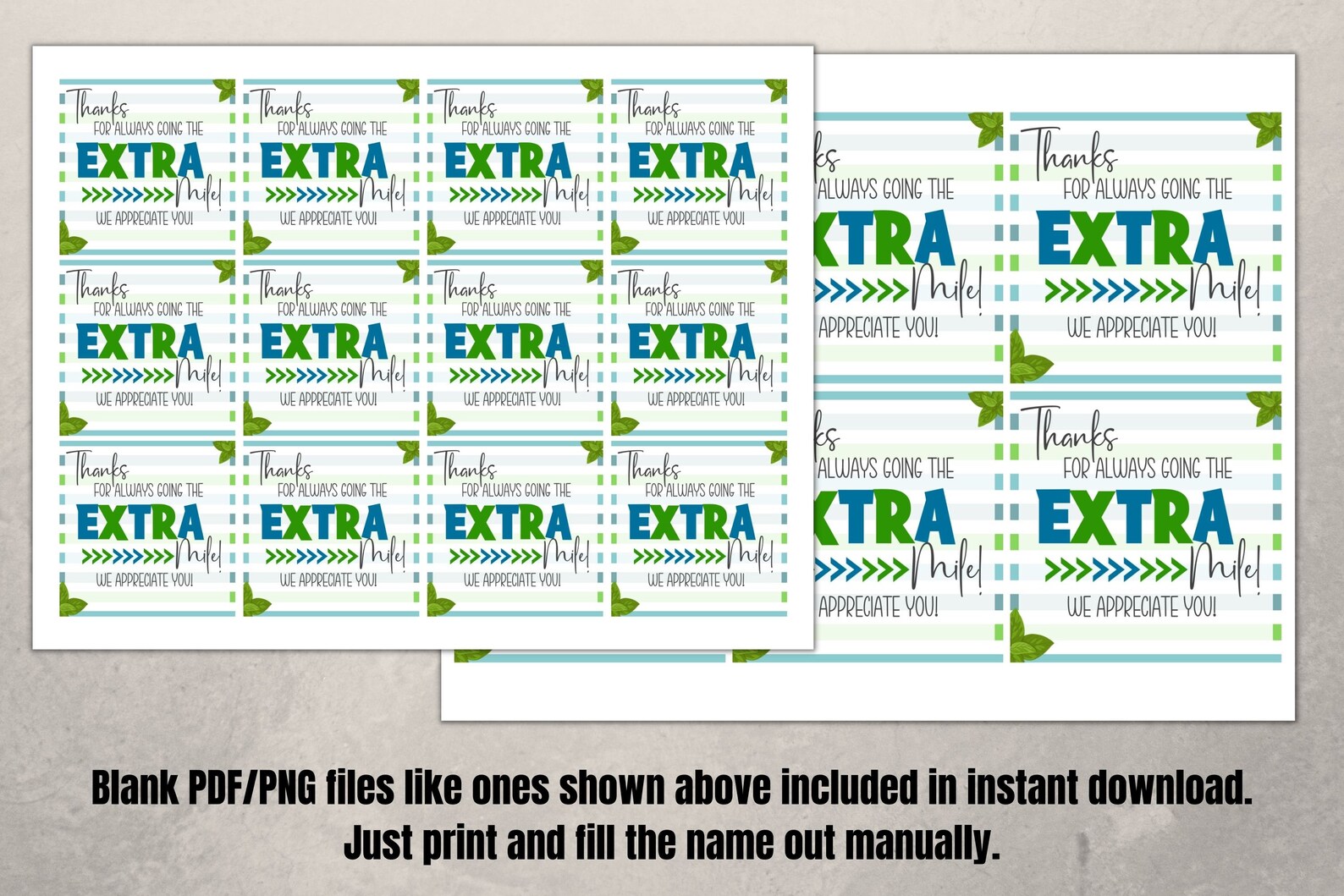 Thanks for Always Going the Extra Mile, Bus Driver, Nurse, Employee ...