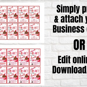 Realtor Valentine Sweets Gift Tag for Clients,how Sweet It is to Have ...