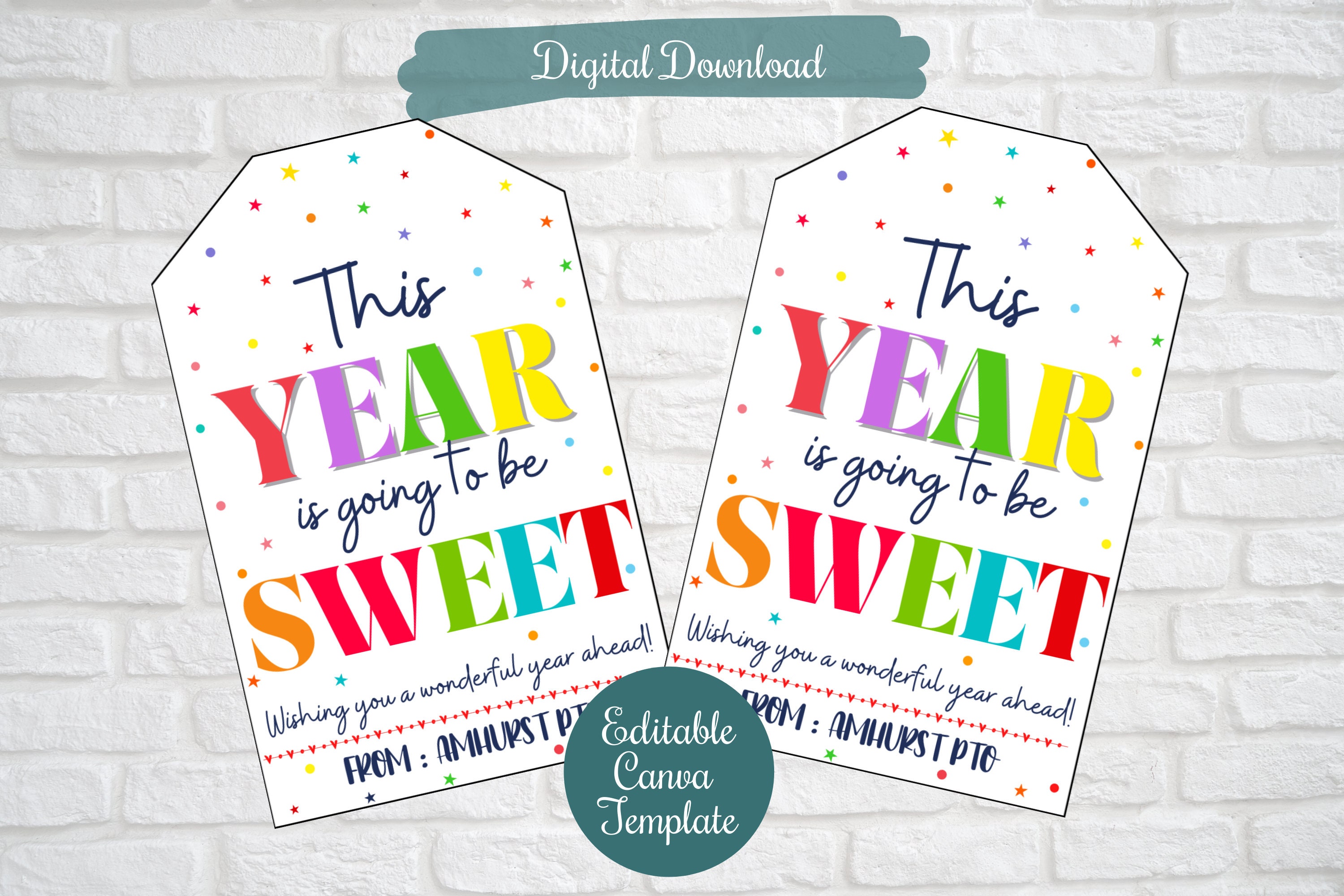 Editable Back to School gift tags for students from teachers | Etsy