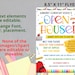Back to School Open House Flyer for PTO, PTA, Printable Open House for ...