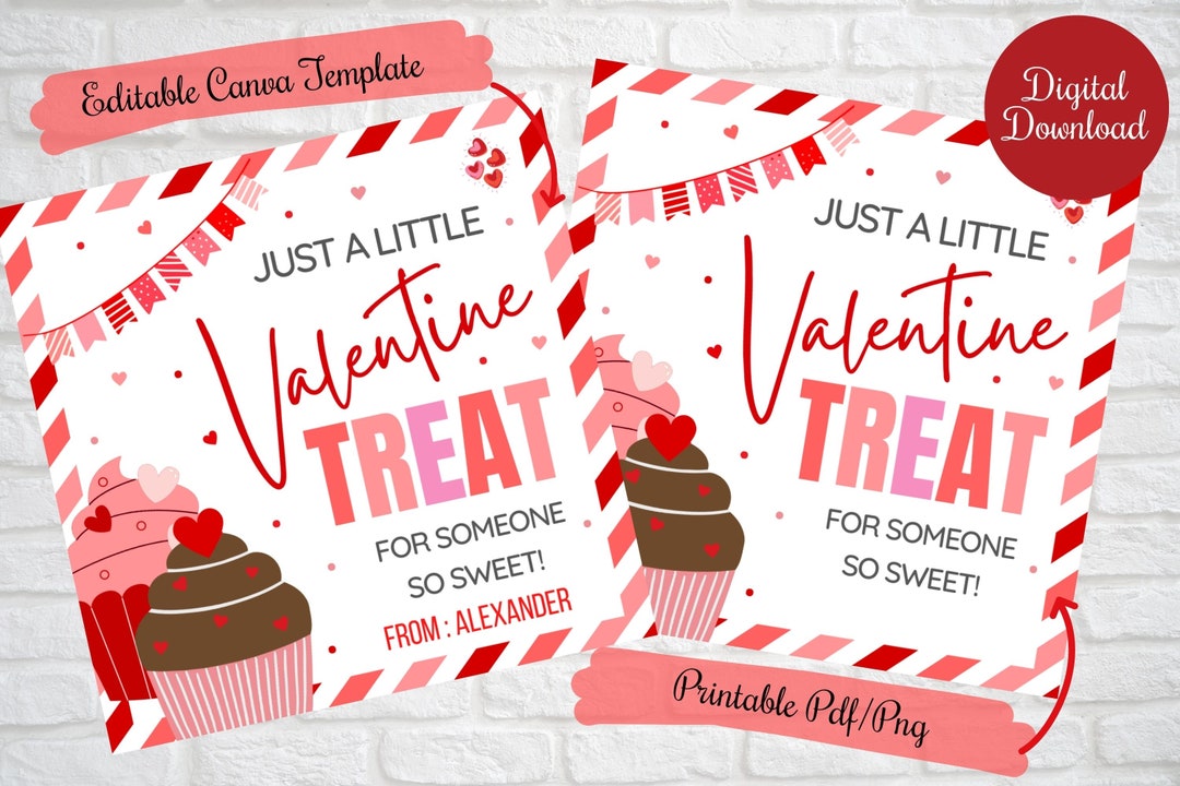 Just a Little Valentine Treat for Someone Sweet,valentine Sweet Treat ...