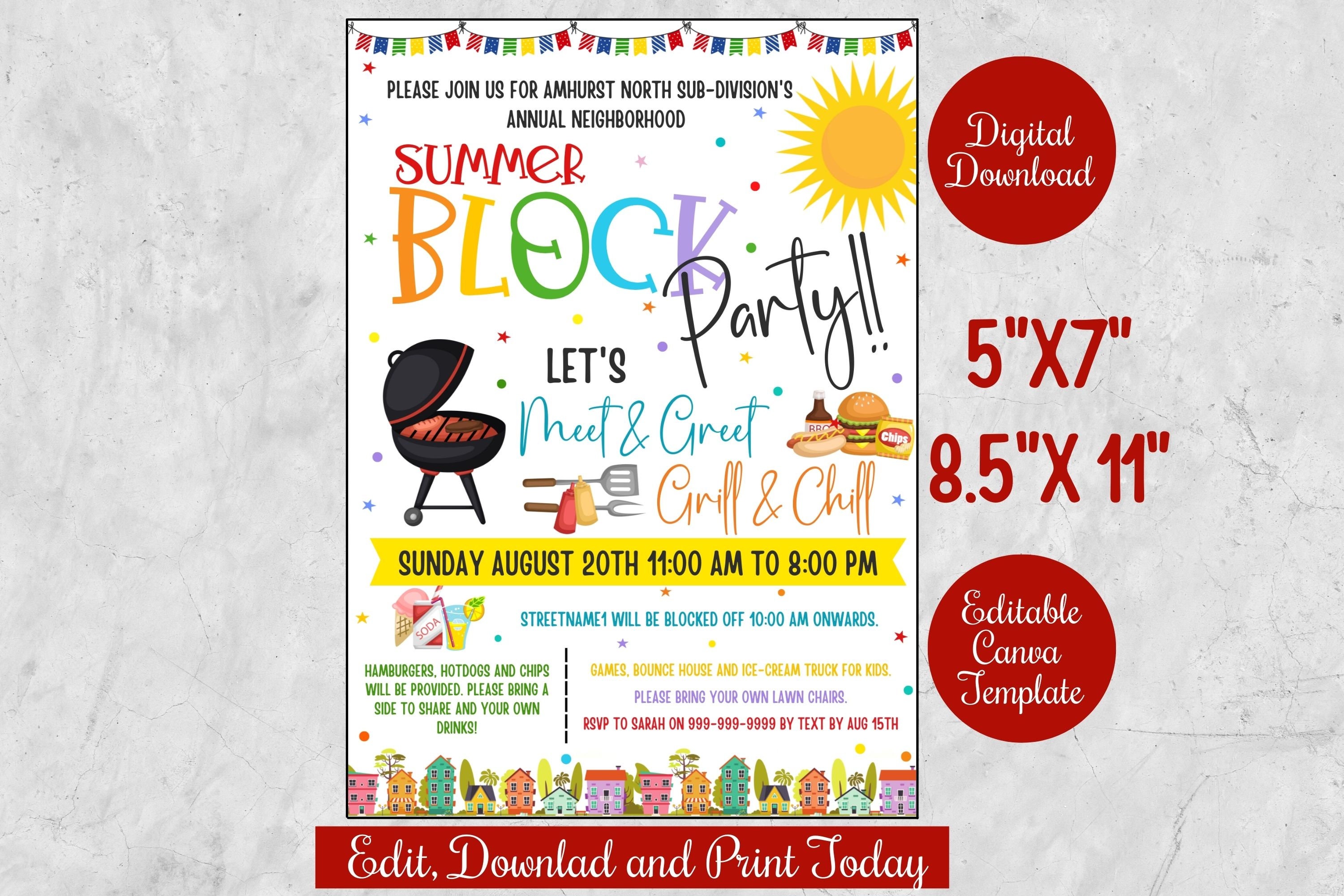 Meet And Greet Flyer