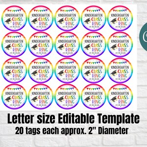 Kindergarten Class Ring 2024, Kindgergarten Graduation Gift From ...