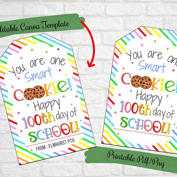 100th Day of School - Etsy