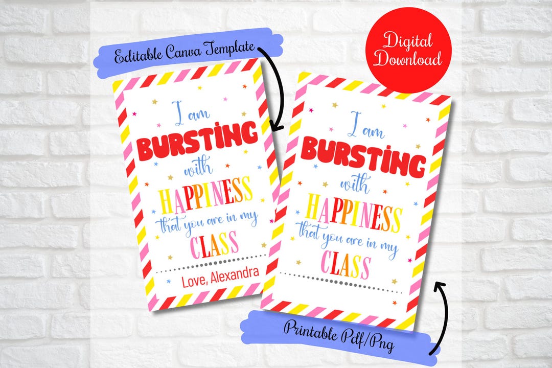 Back to School Candy Gift Tags for Teacher,first Day of School Gift ...