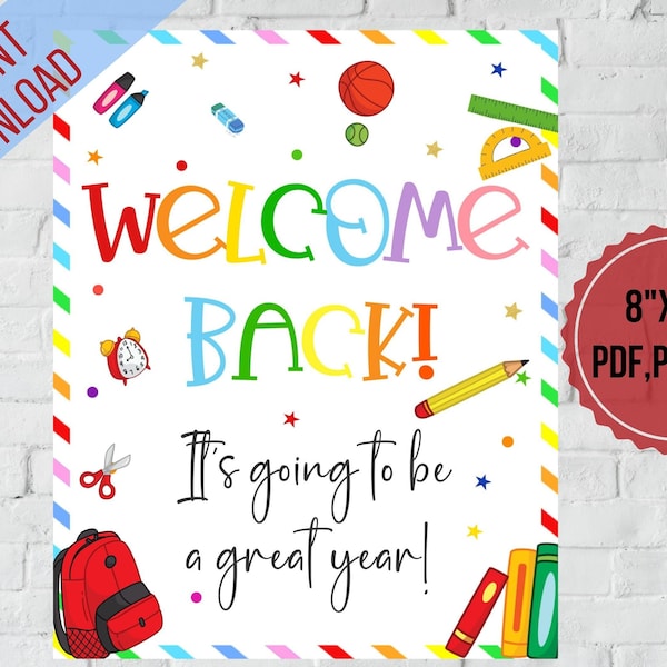 Welcome Back - Etsy