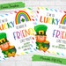 So Lucky to Have Friend Like You Printable Gift Tags,st. Patricks Day ...