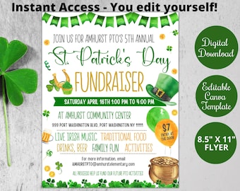 Fall Festival Flyer Template - Etsy