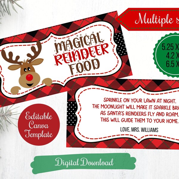Reindeer Food - Etsy
