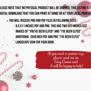 You've Been Elfed Co Worker Printable, I've Been Elfed Office Workplace ...