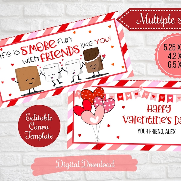Smores Valentine - Etsy