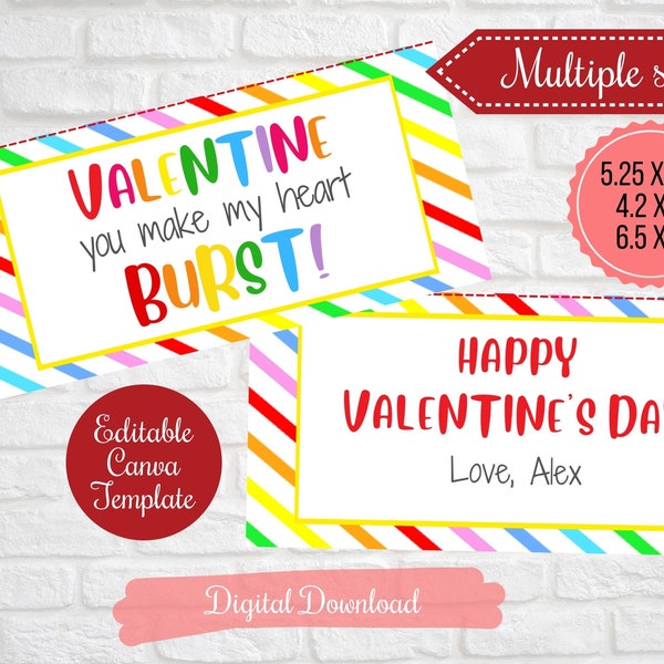 Valentine Treat Bag - Etsy
