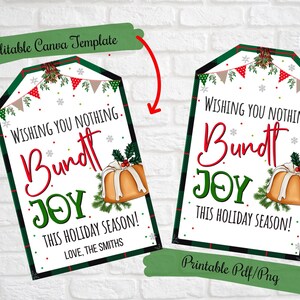 Wishing You Nothing Bundt Joy This Holiday Season ,christmas Bundt Cake ...