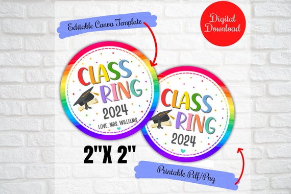 Ring Of Kindergarten Template Ring Pop Printables | TPT