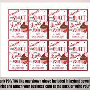 Realtor Valentine Sweets Gift Tag for Clients,how Sweet It is to Have ...