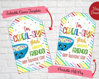 Cereal Box Printable - Etsy