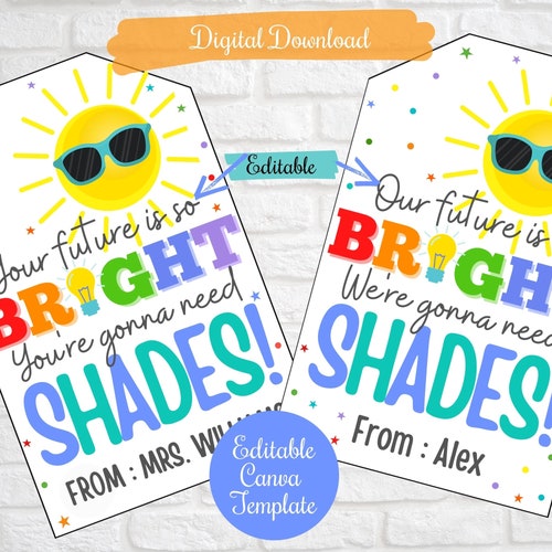 Future so Bright You're Gonna Need Shades End of the Year - Etsy