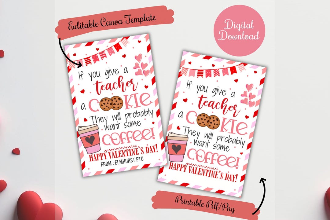 If You Give a Teacher a Cookie They Will Want Coffee With It, Cookie ...