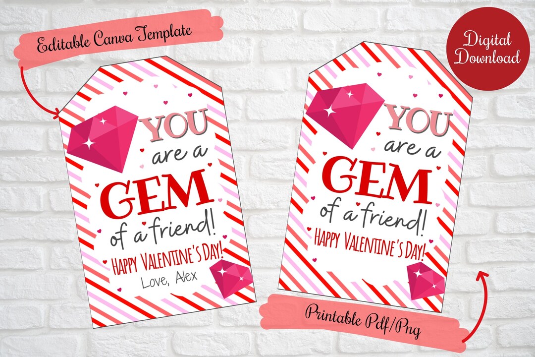 Class Valentine Gift Tags for Ring Pop Candies,valentine, You Are a ...