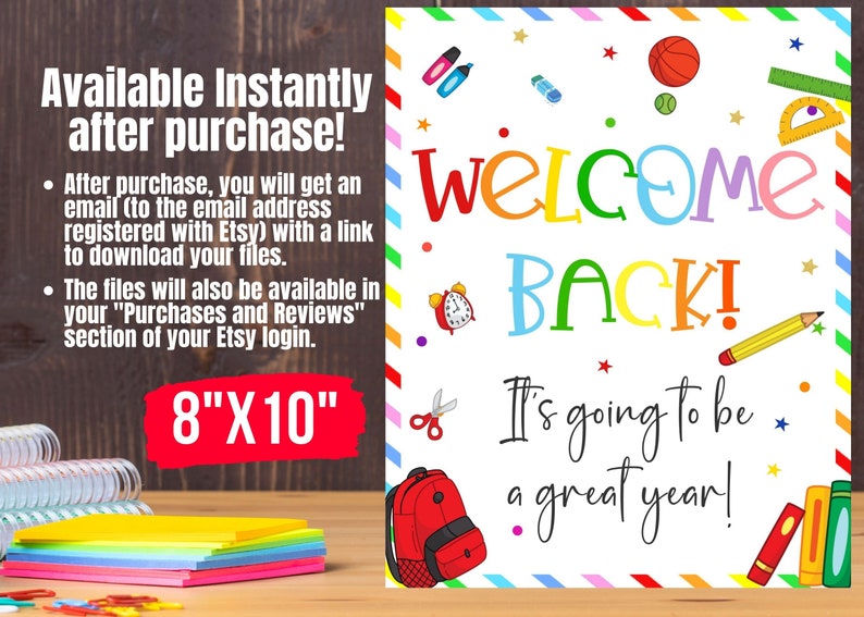 Welcome Back to School, It's Going to Be a Great Year|back to School ...