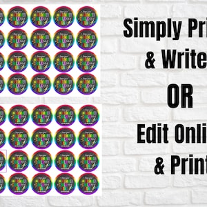 Chalk Full of Fun Gift Tags, End of Year Gift Tags for Students, End of ...