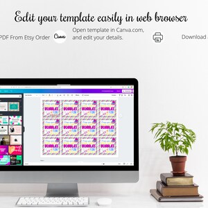 Back to School Bubbles Gift Tags Hope Your School Year is - Etsy