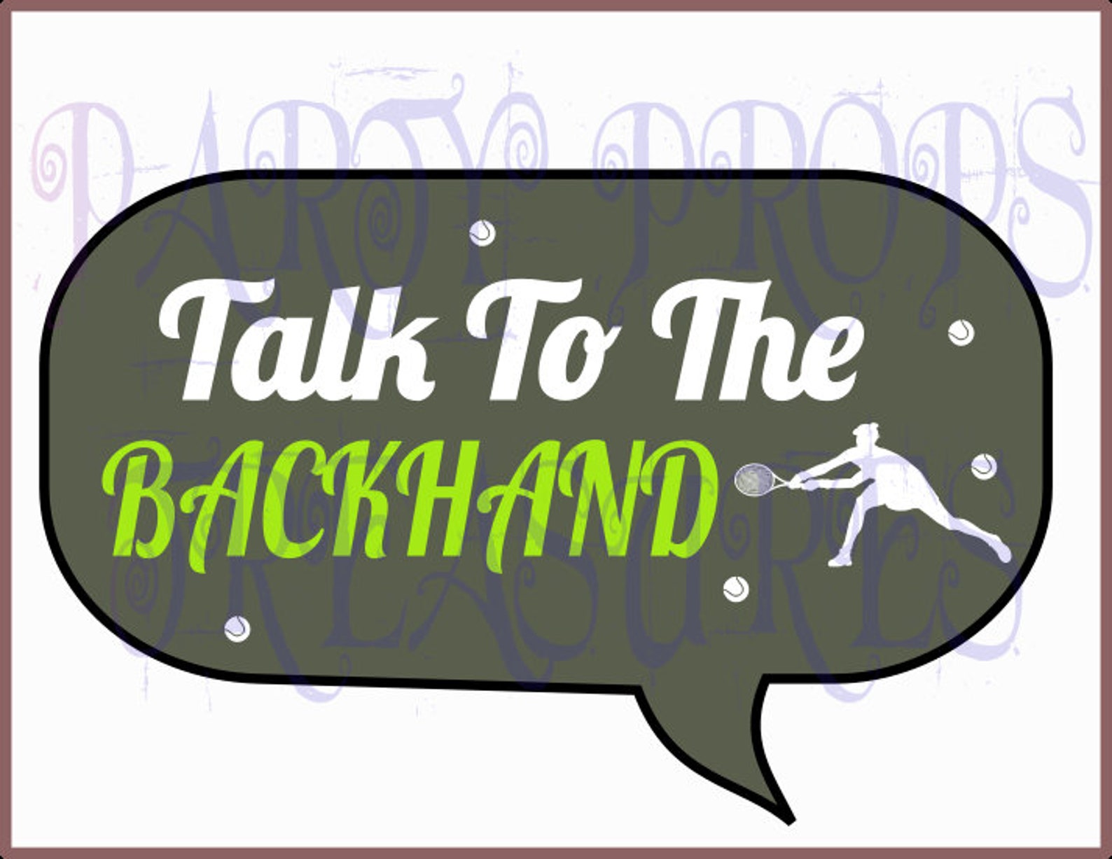 Tennis Photo Booth Props With Funny Tennis Puns and Quotes - Etsy