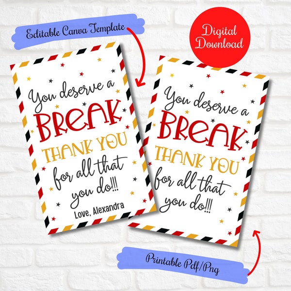 Teacher Candy Tags - Etsy