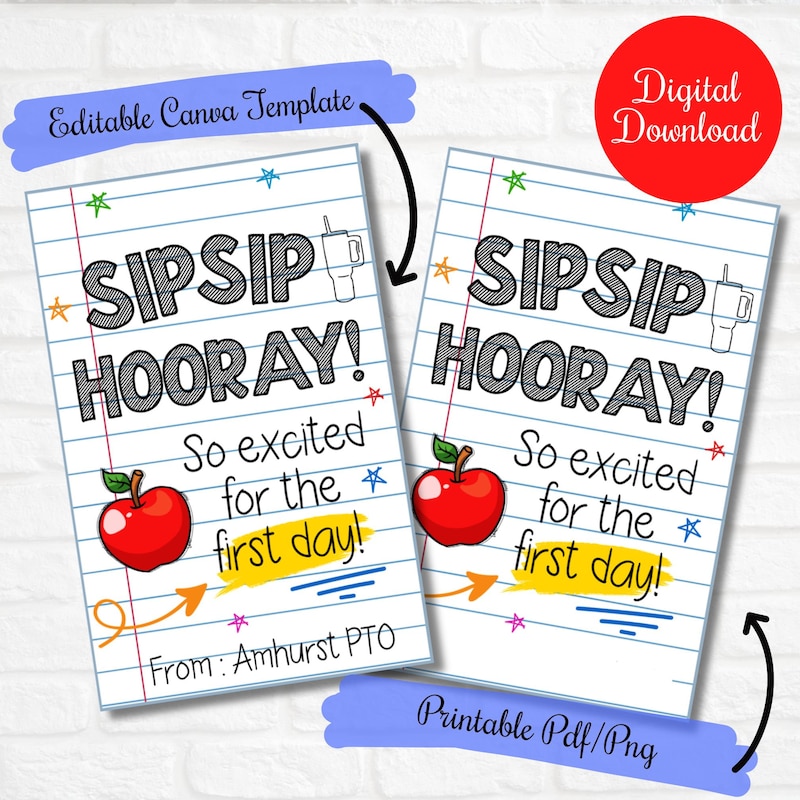 Sip Sip Hooray - Etsy