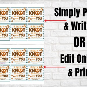 We Do Knot Know What We'd Do Without You,pretzel Teacher Appreciation ...