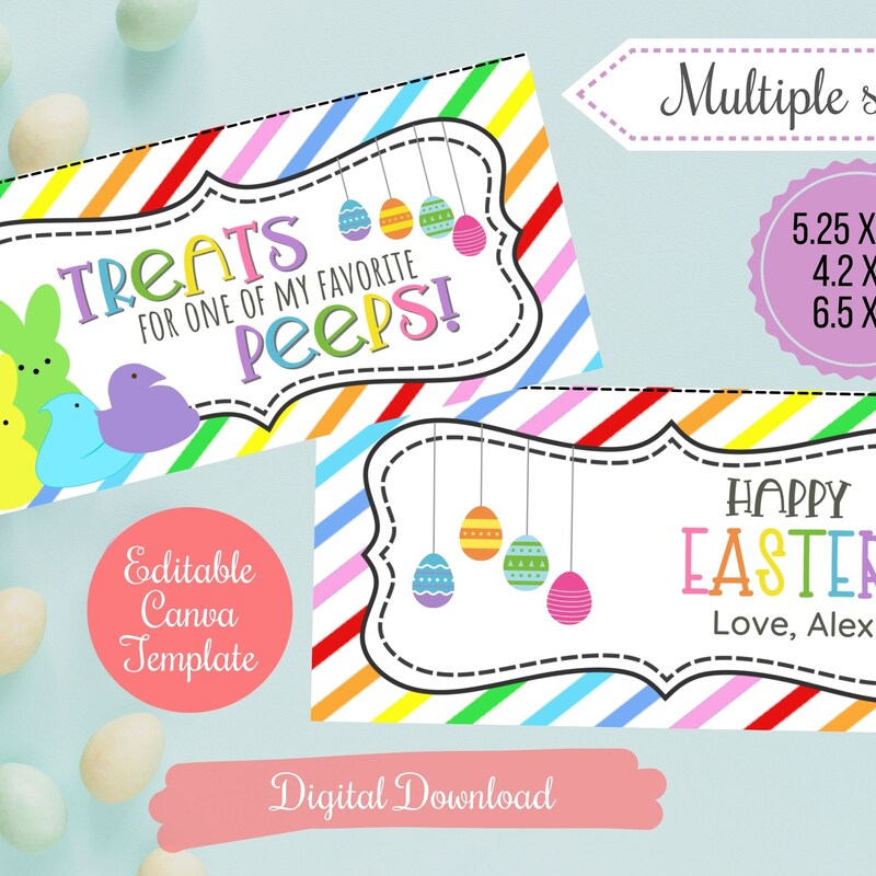 Treat Bag Topper - Etsy