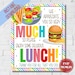 Lunch Teacher Appreciation Sign, Please Have Some Delicious Lunch Sign ...