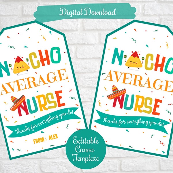 Nacho Average Nurse - Etsy