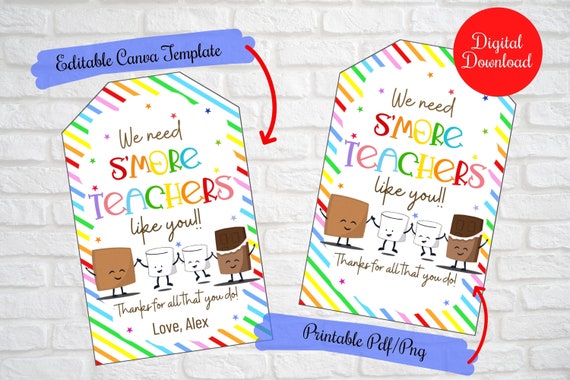 We Need Smore Teachers Like You Teacher Appreciation Week - Etsy