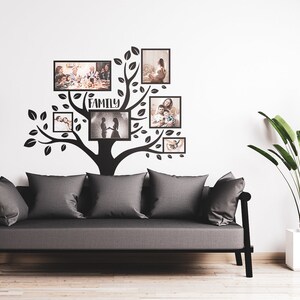 Family Collage SVG Bundle - Family Tree SVG - Family Wall Frames SVG ...