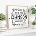 Split Floral Sign SVG - Family Split Floral SVG - Monogram Font Svg ...