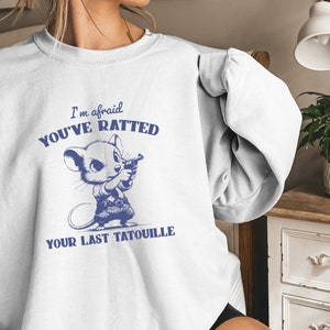 You've Ratted Your Last Tatouille PNG Funny Cowboy Rat Vintage Shirt ...