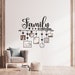 Family Collage SVG Bundle - Family Tree SVG - Family Wall Frames SVG ...