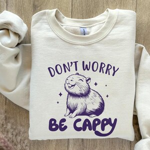 Don't Worry Be Capy PNG, Swag Capybara PNG, Chill Vibes Only, Capybara ...