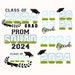 Graduation 2024 Canva Frames, Senior Photo Frame Template, Class of ...