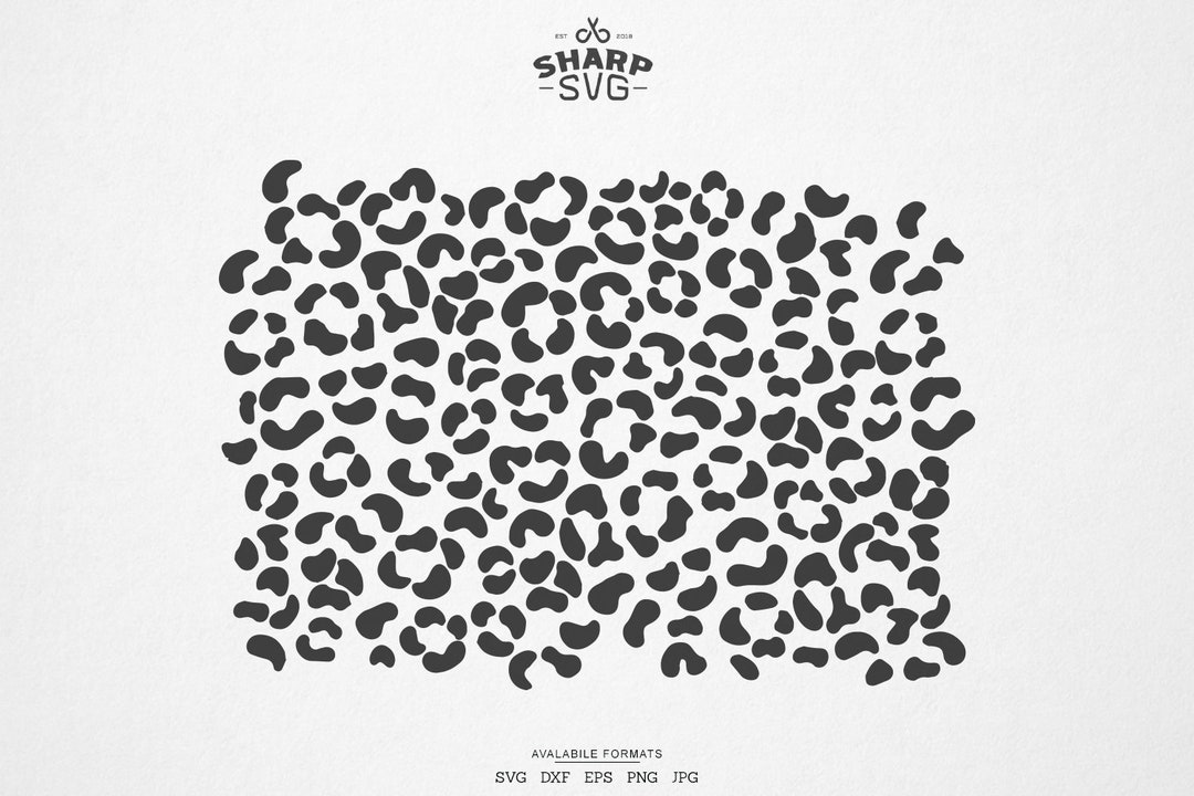 Leopard SVG - Leopard Print SVG - Print Pattern SVG - Cheetah Print Svg ...