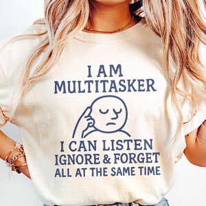 Multitasker Humor Png, Sublimation Design, Retro Png, Funny Sarcastic ...