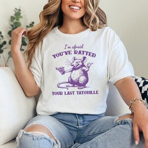 You've Ratted Your Last Tatouille Funny Rat Vintage Cooking Shirt ...