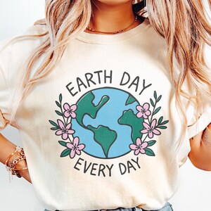 Earth Day Everyday Shirt PNG, Nature Lover Shirt, Eco Friendly Shirt ...
