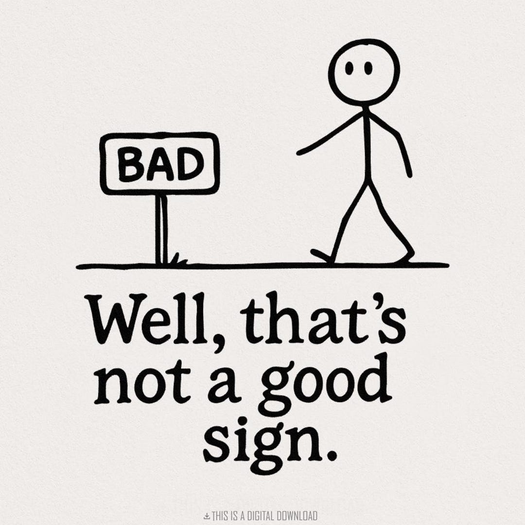 Funny Stickman Png, Not A Good Sign PNG, Stickman Comedy Png, Funny ...