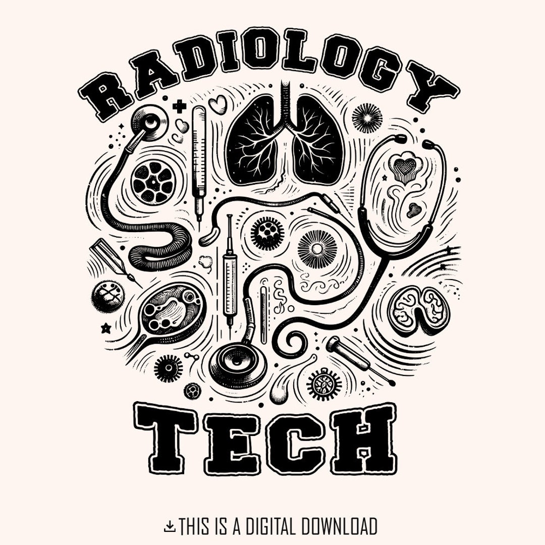 Retro Radiology Tech PNG, Rad Tech Png, Funny Radiology Tech, Radiology ...