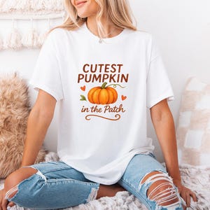 Cutest Pumpkin in the Patch PNG – Fall Png, Pumpkin Patch PNG ...