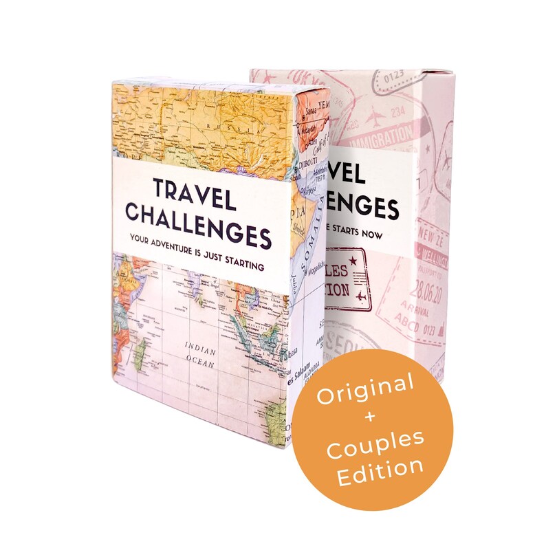 Ultimate Travel Game Kit 1 Original 1 Couple Deck Travel - Etsy