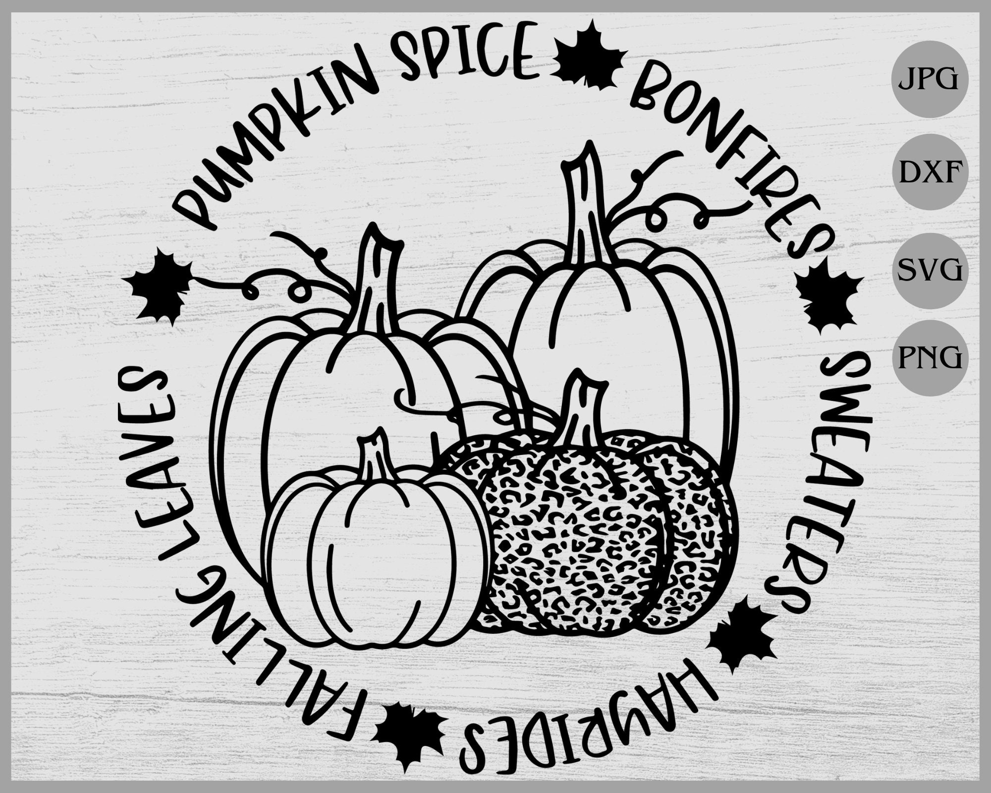 Fall Pumpkins Svg Fall Svg Autumn Svg Harvest Svg - Etsy