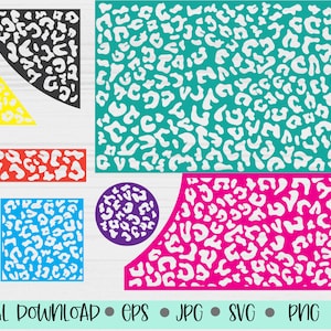 Bleach Stencil SVG Bundle, Bleaching Template, Bleached Sleeve ...